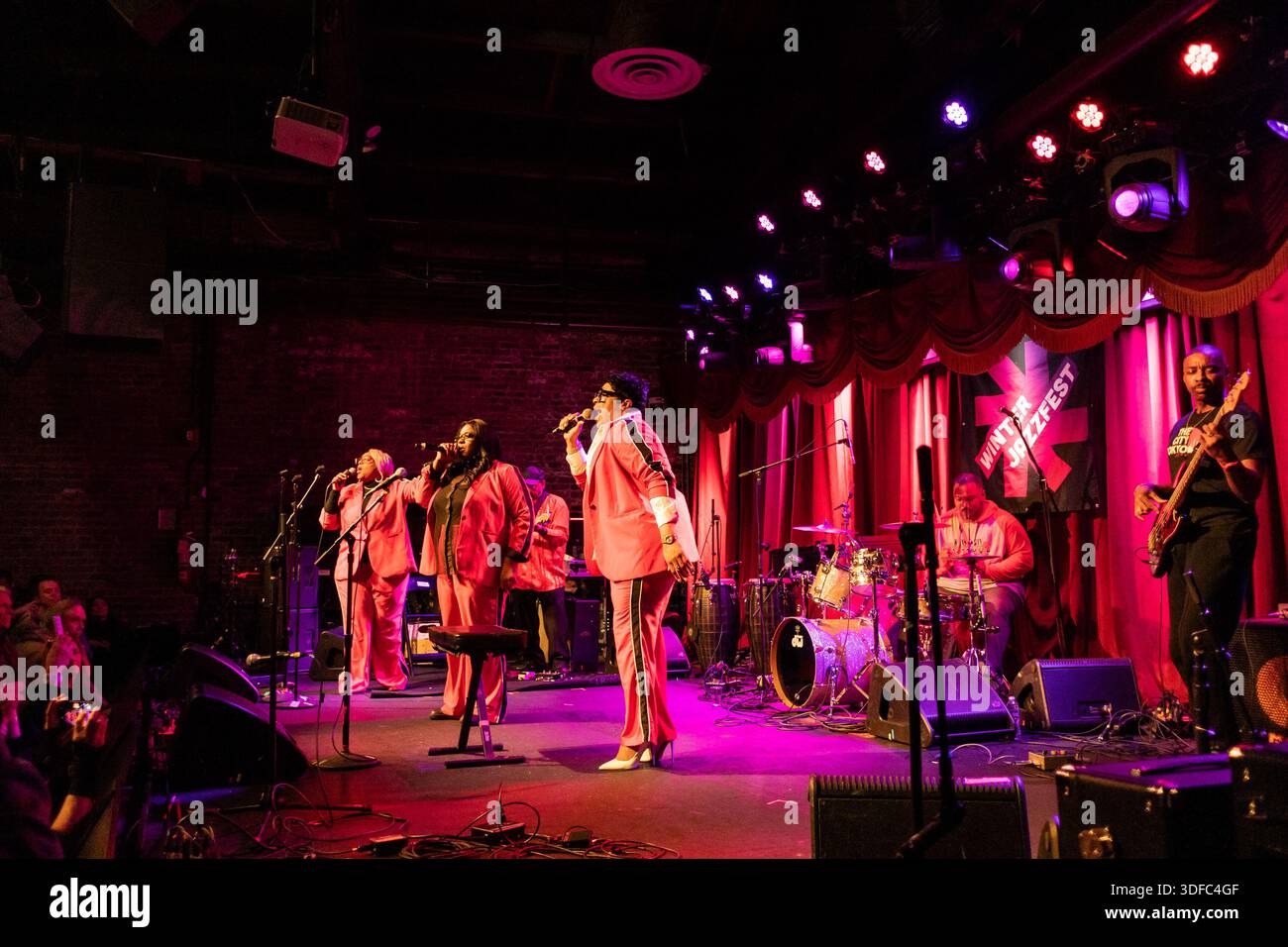 Annie and The Caldwells performs during Winter JazzFest Brooklyn ...