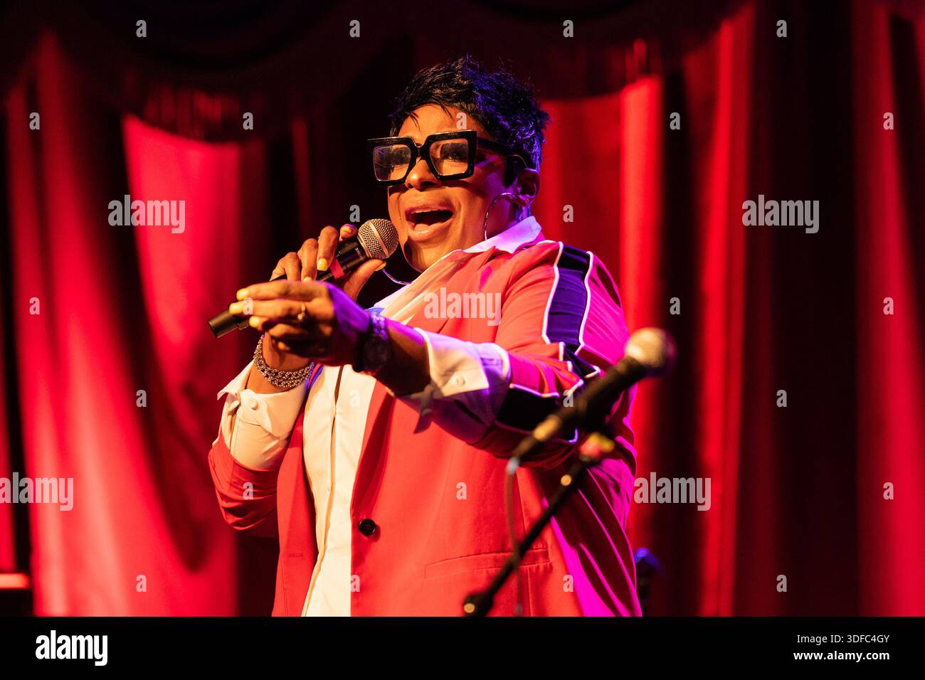 Anjessica Caldwell performs with Annie and The Caldwells during Winter ...