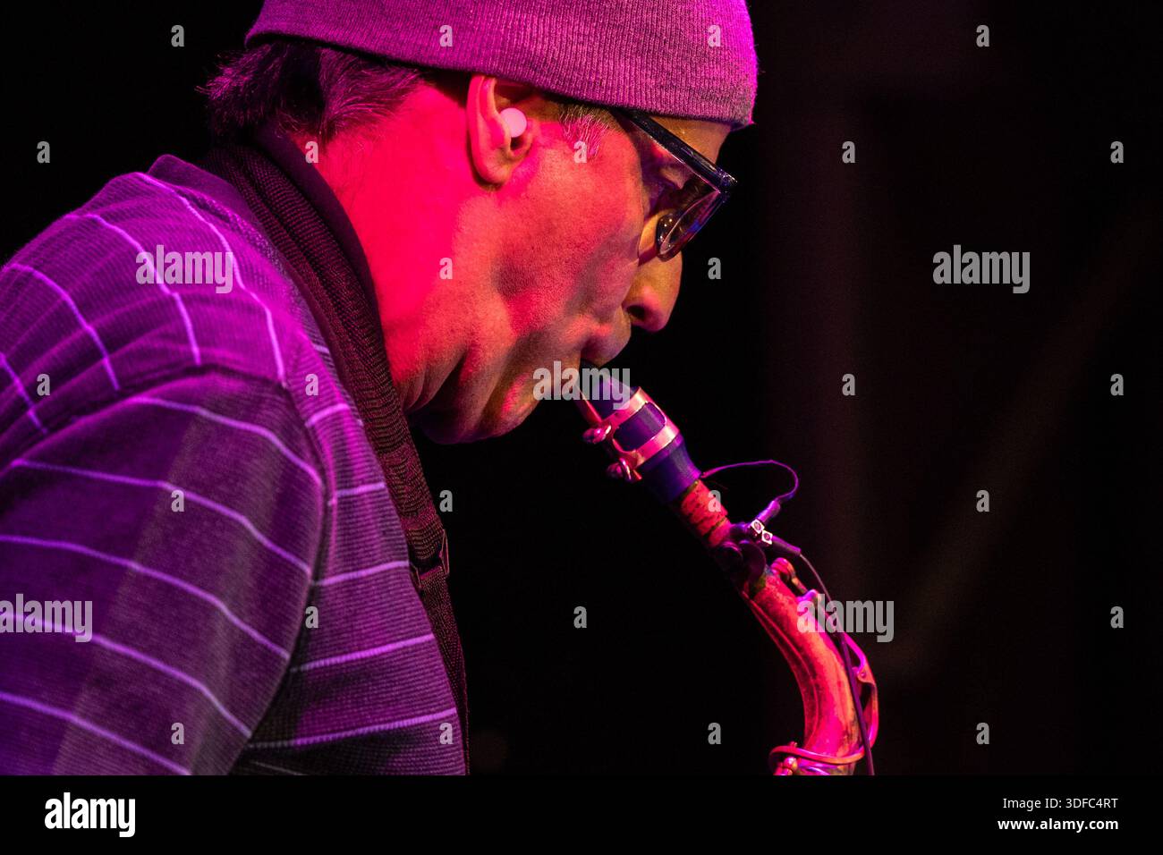 David Binney and Action trio perform during Winter JazzFest Brooklyn ...