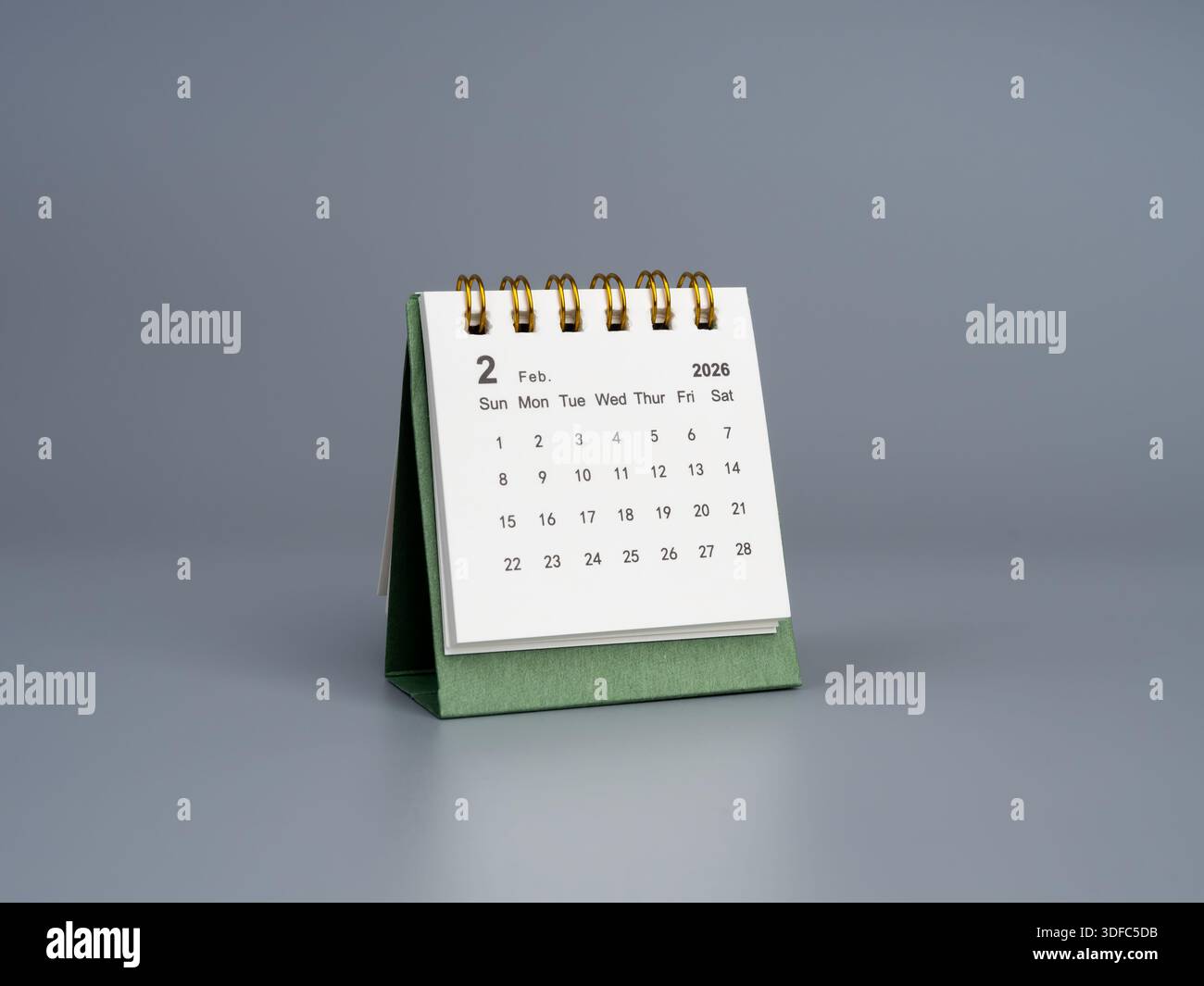 Calendar showing february 2026 hi-res stock photography and images - Alamy
