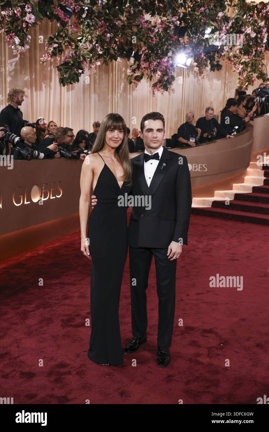 Alison Brie, Dave Franco at arrivals for 83rd Annual Golden Globes ...