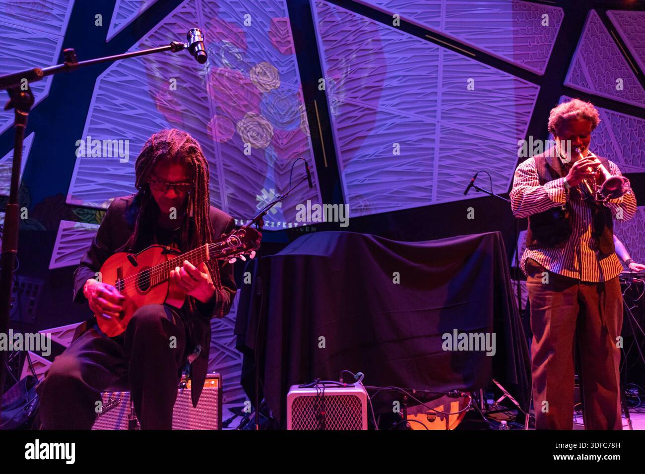 Brendon Ross Phantom Station performs during Winter JazzFest Brooklyn ...