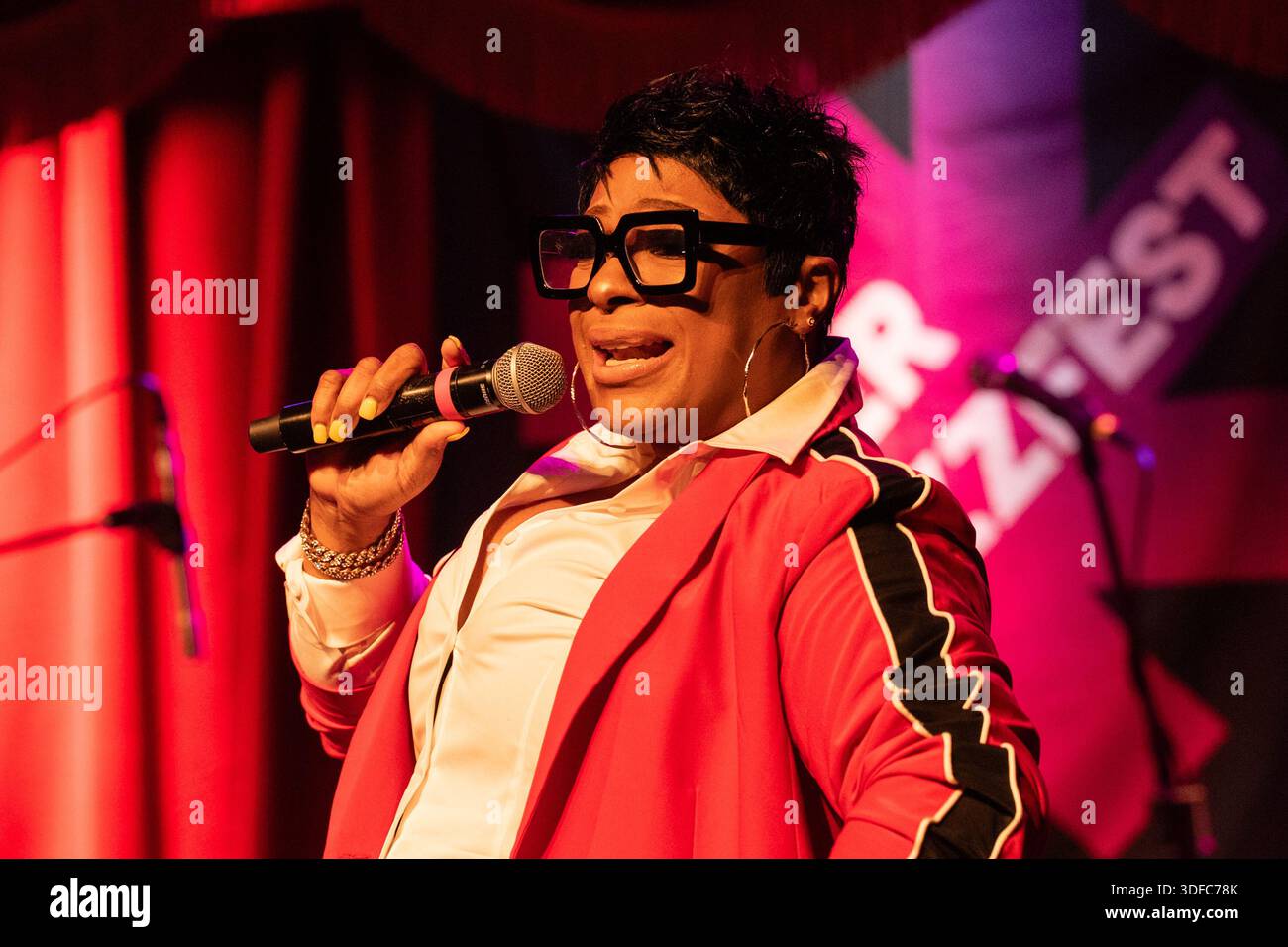 Anjessica Caldwell performs with Annie and The Caldwells during Winter ...