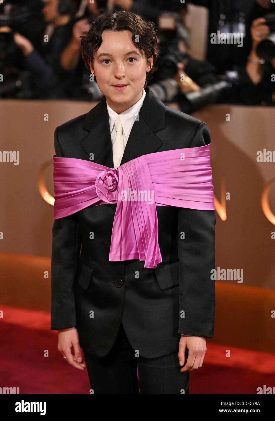 Bella Ramsey attends the 83rd annual Golden Globe Awards at the Beverly ...