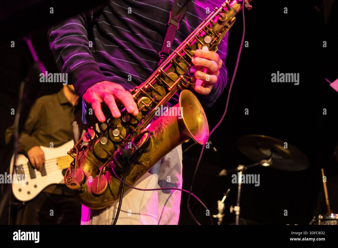 David Binney and Action trio perform during Winter JazzFest Brooklyn ...