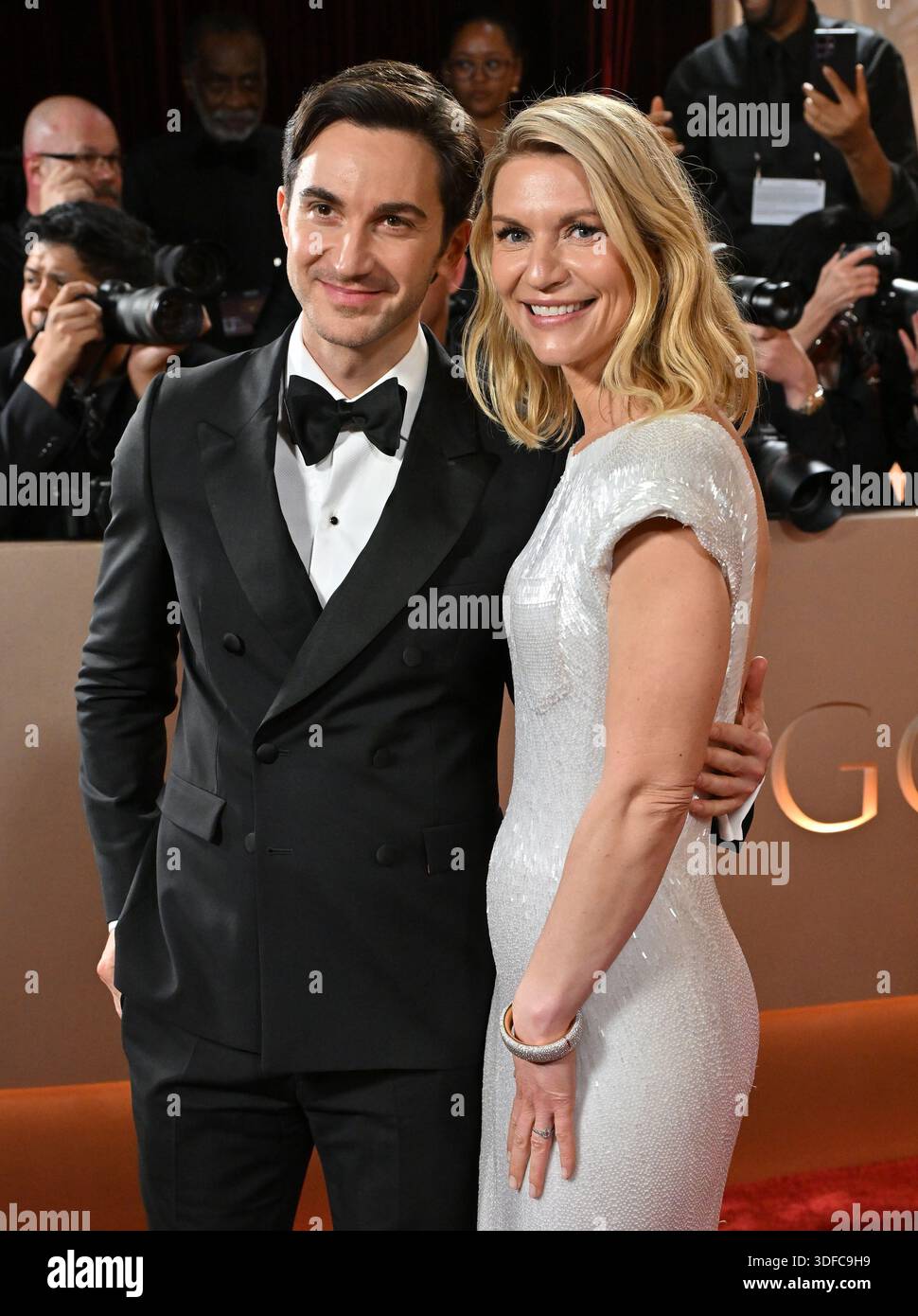Daniel Pearle and Claire Danes arriving at the 83rd Annual Golden ...