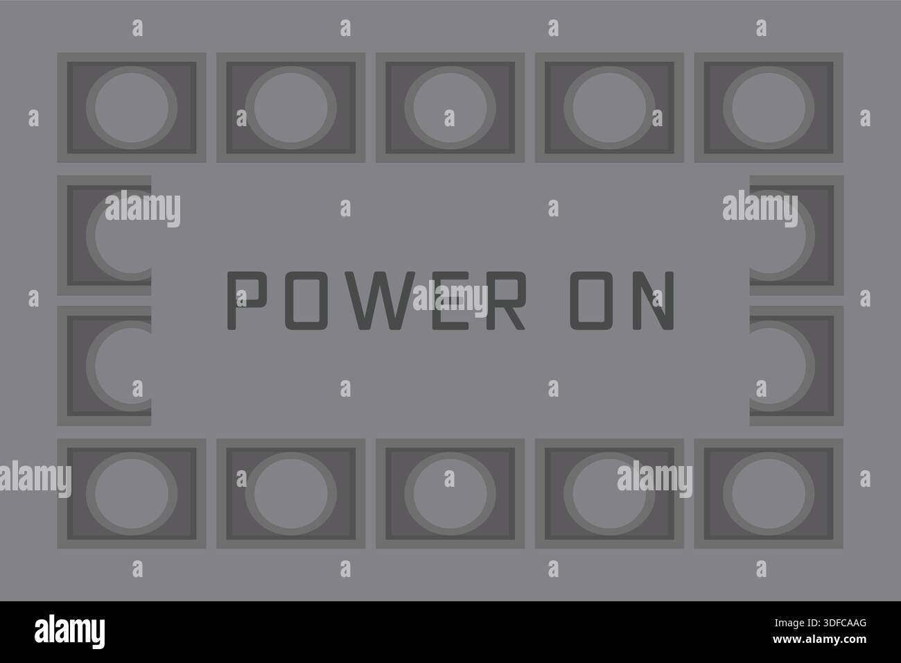 Poweron Stock Vector Images - Alamy