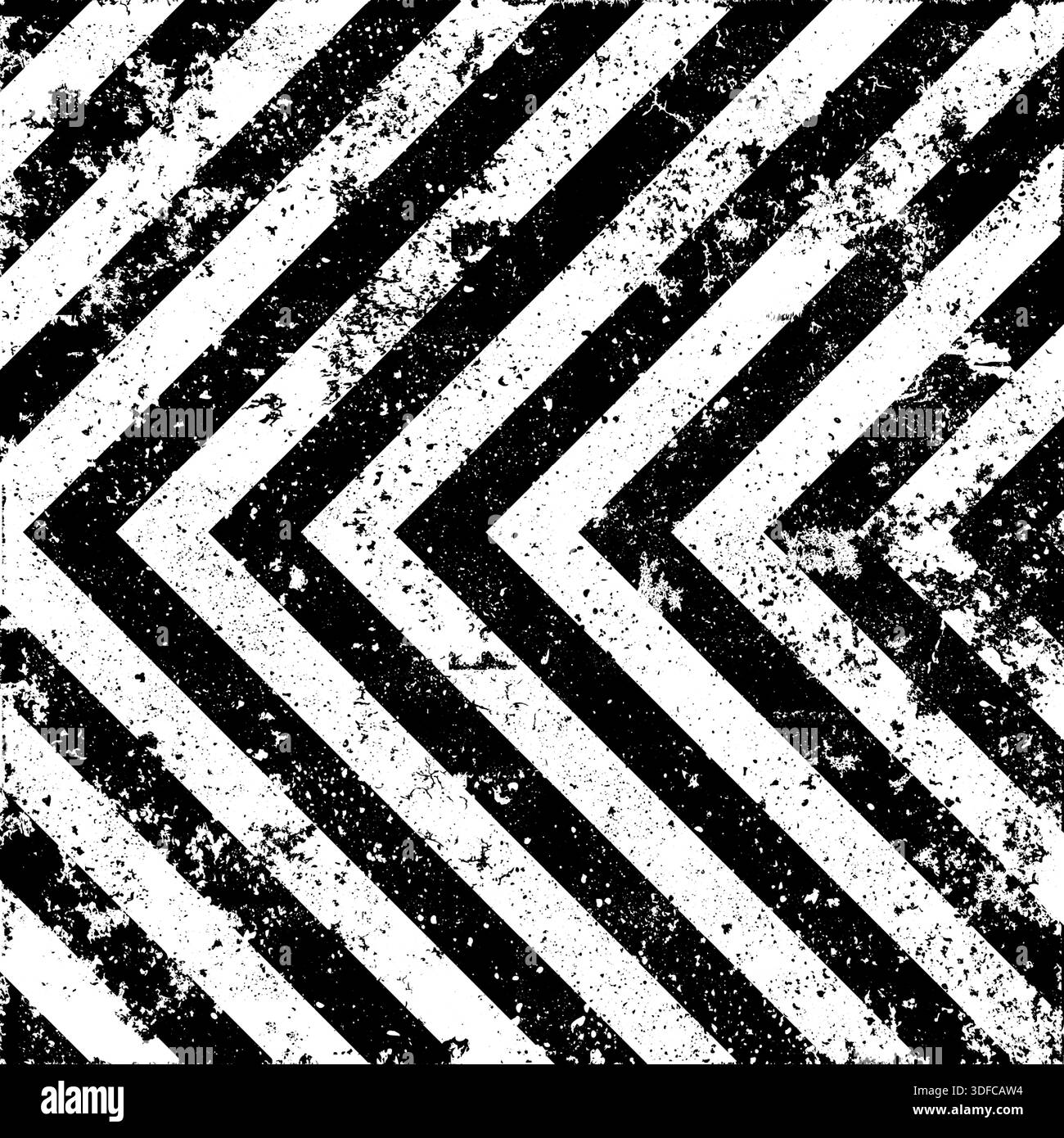 Yellow warning lines Black and White Stock Photos & Images - Alamy
