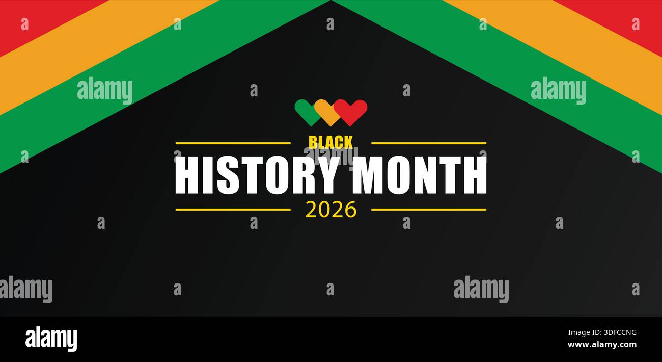 Empowerment and Legacy Black History Month 2026 Stock Vector Image ...