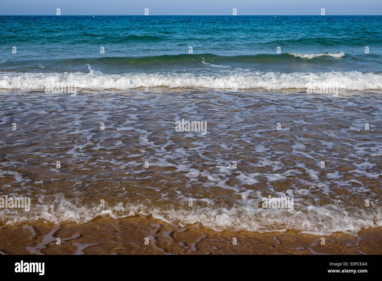 La Barrosa beach in Sancti Petri, Cadiz, Spain Stock Photo - Alamy