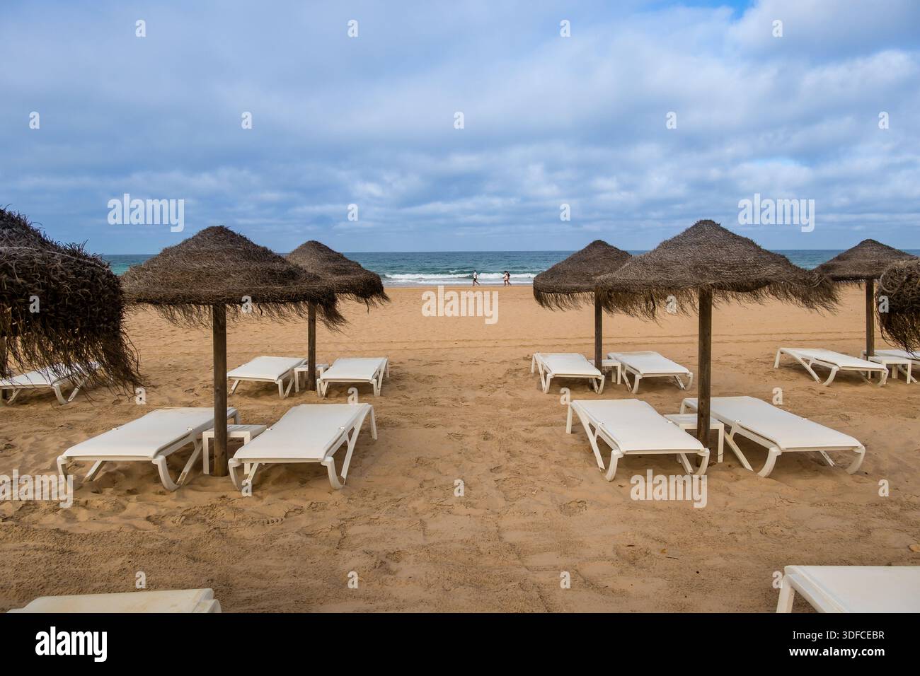 La Barrosa beach in Sancti Petri, Cadiz, Spain Stock Photo - Alamy