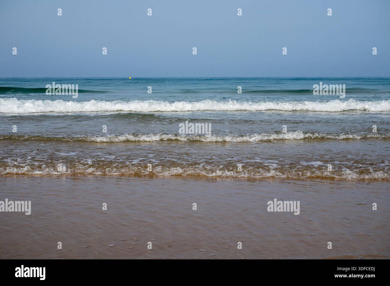 La Barrosa beach in Sancti Petri, Cadiz, Spain Stock Photo - Alamy