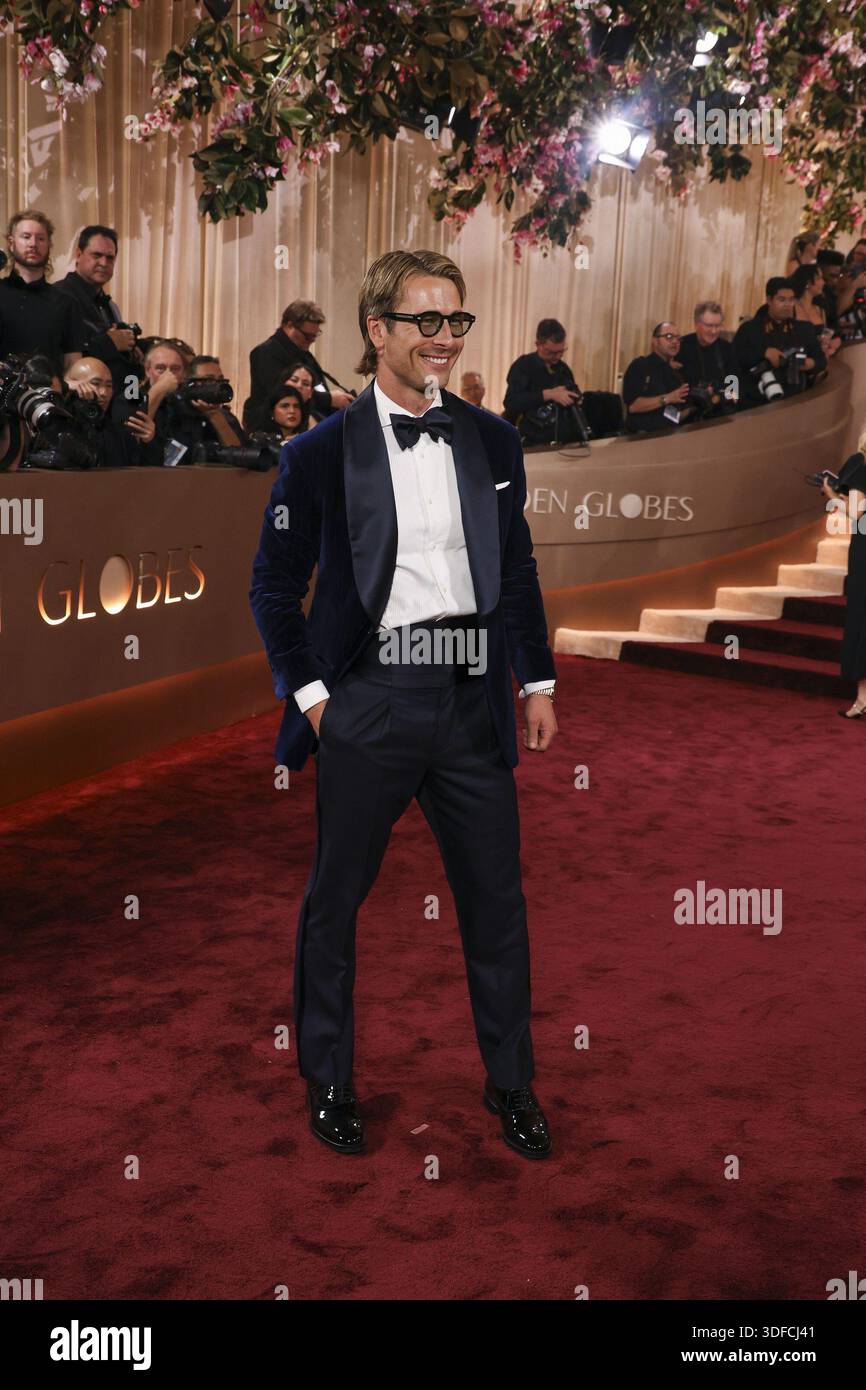 Ca. 11th Jan, 2026. Glen Powell at arrivals for 83rd Annual Golden ...