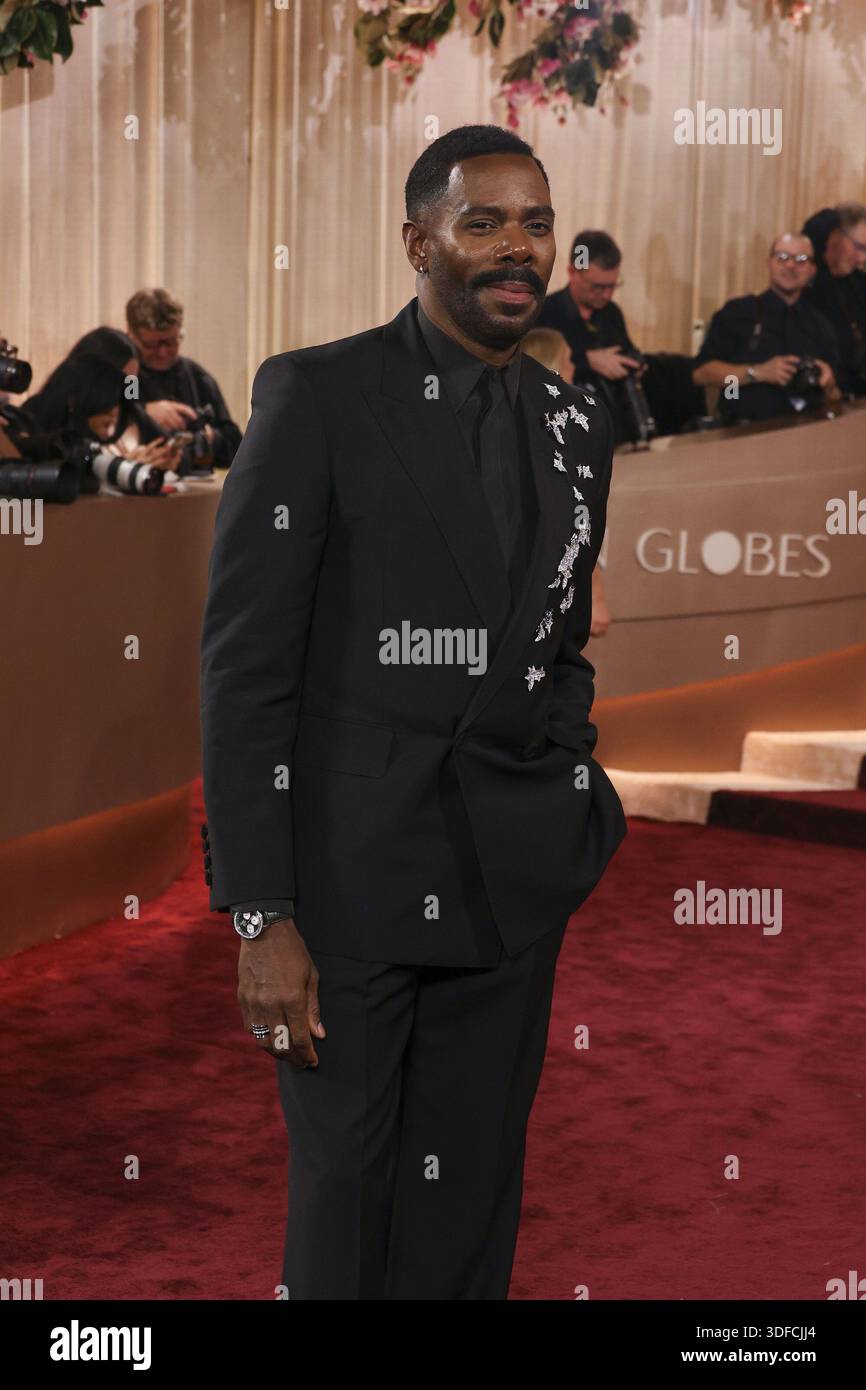 Ca. 11th Jan, 2026. Colman Domingo at arrivals for 83rd Annual Golden ...