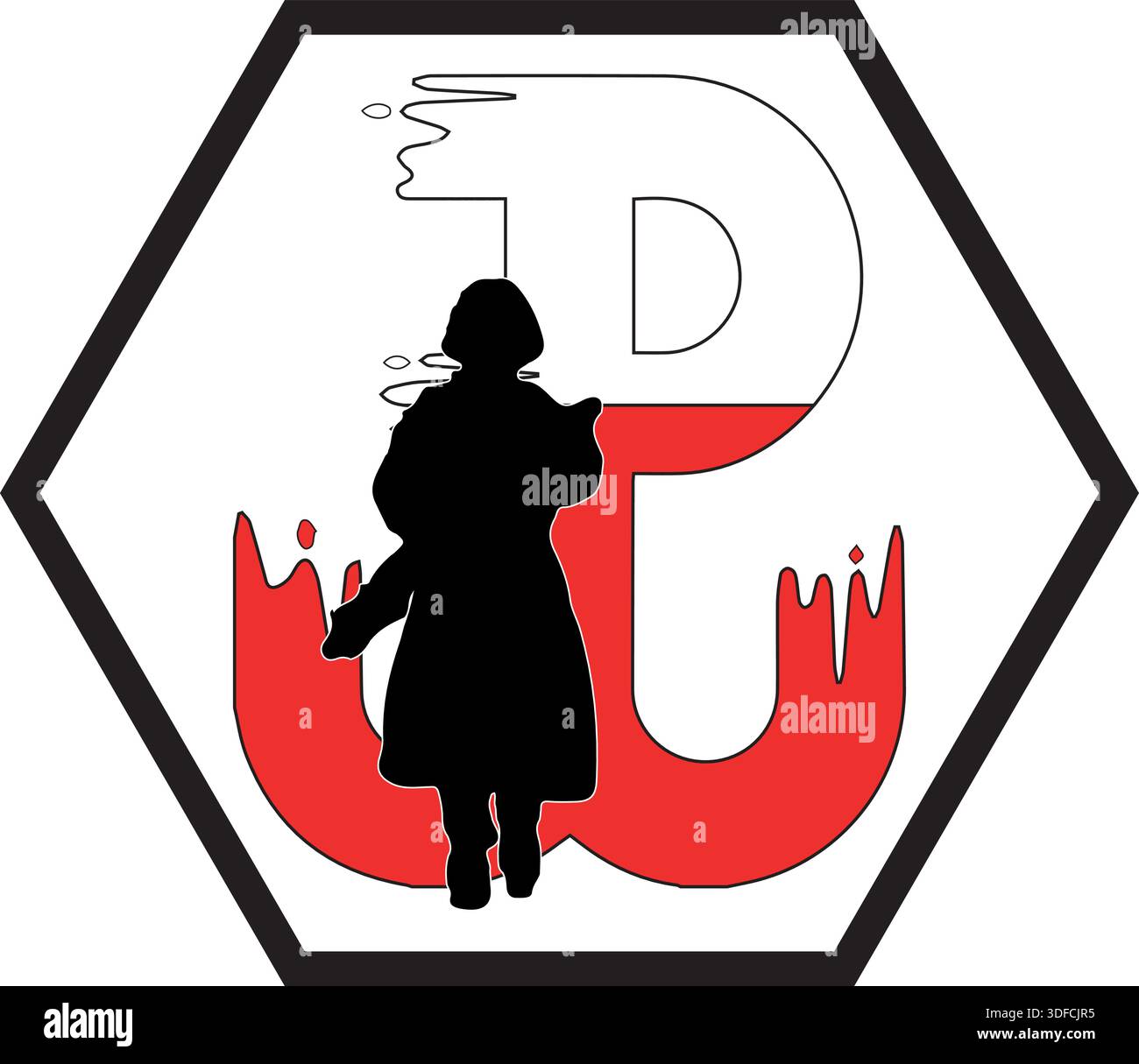 Letter UP simple logo design vector Stock Vector Image & Art - Alamy