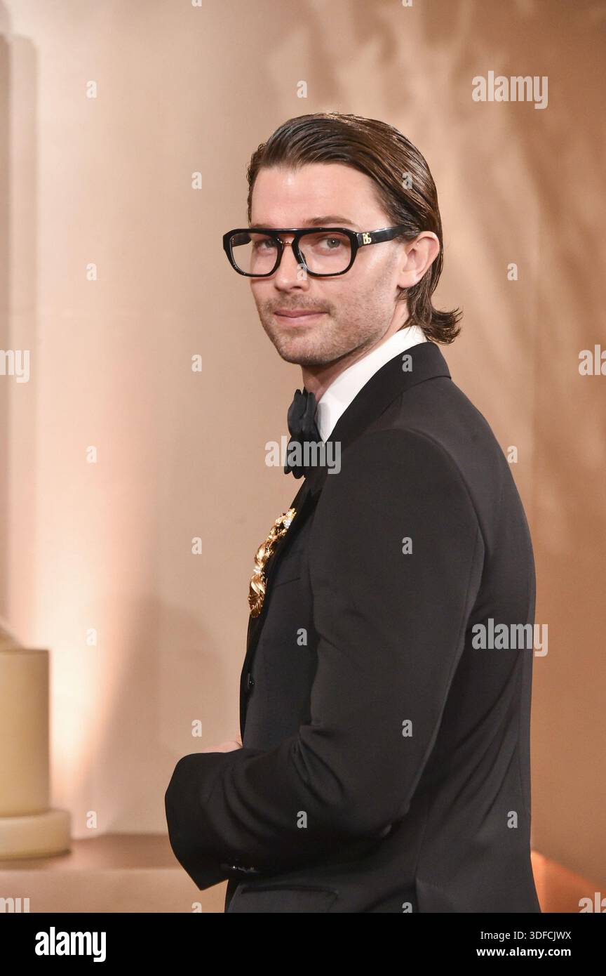 Ca. 11th Jan, 2026. Patrick Schwarzenegger at arrivals for 83rd Annual ...