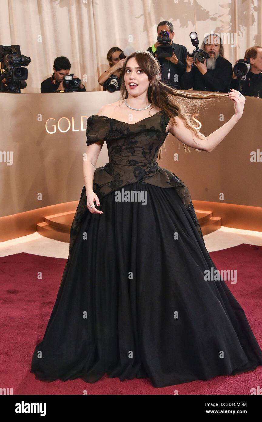 Ca. 11th Jan, 2026. Aimee Lou Wood at arrivals for 83rd Annual Golden ...