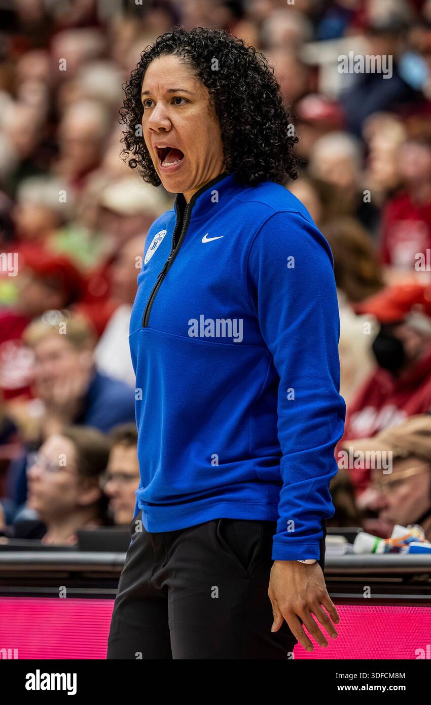 January 11 2026 Duke head coach Kara Lawson on the court during the ...