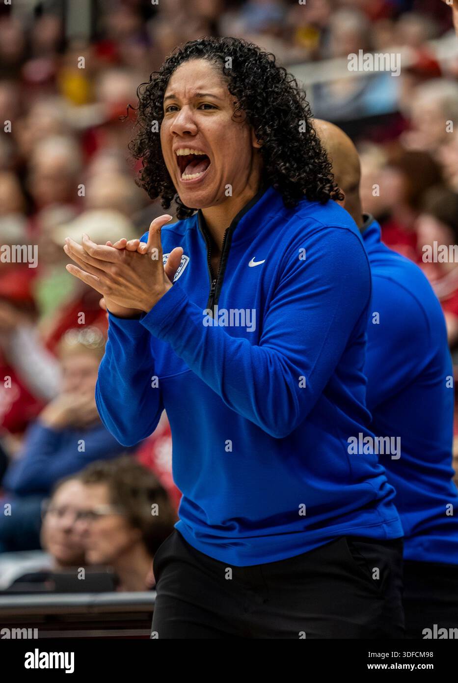 January 11 2026 Duke head coach Kara Lawson on the court during the ...