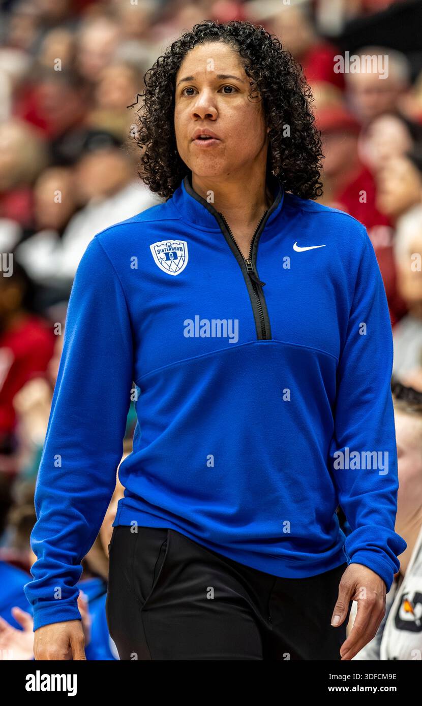 January 11 2026 Duke head coach Kara Lawson on the court during the ...