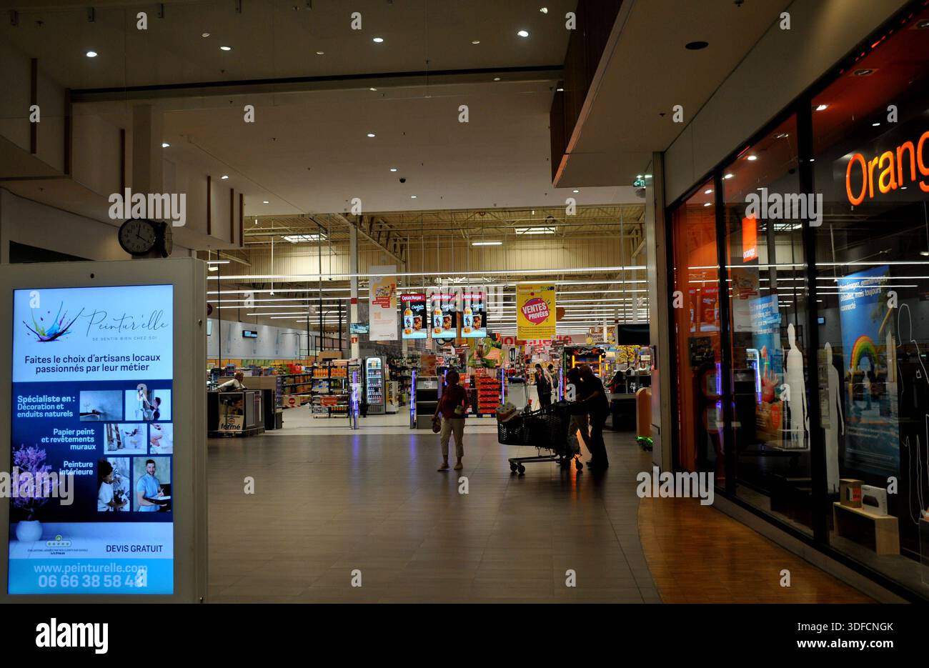 15 June 2023/ Cora strasbourg food market in Mudolheim strasbourg ...