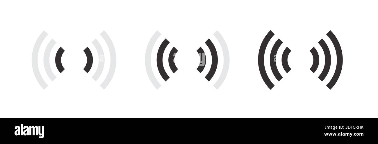 Full signal vector vectors Stock Vector Images - Alamy