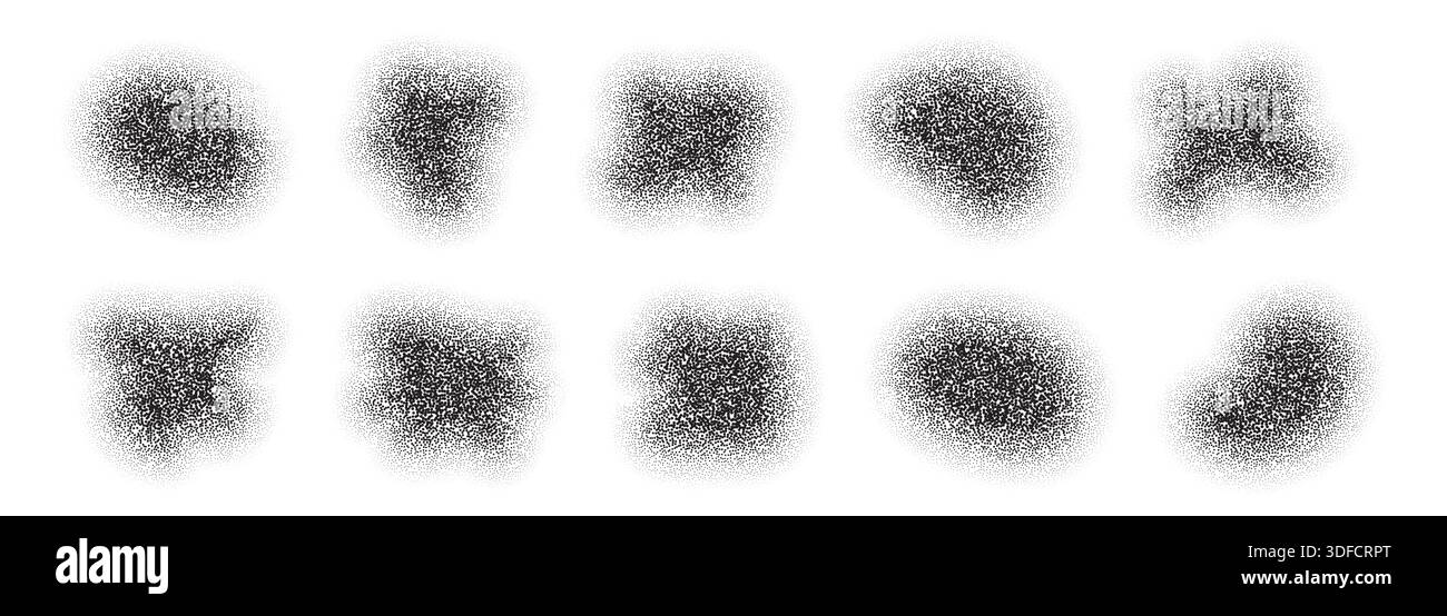 Abstract wave dotted line Cut Out Stock Images & Pictures - Alamy