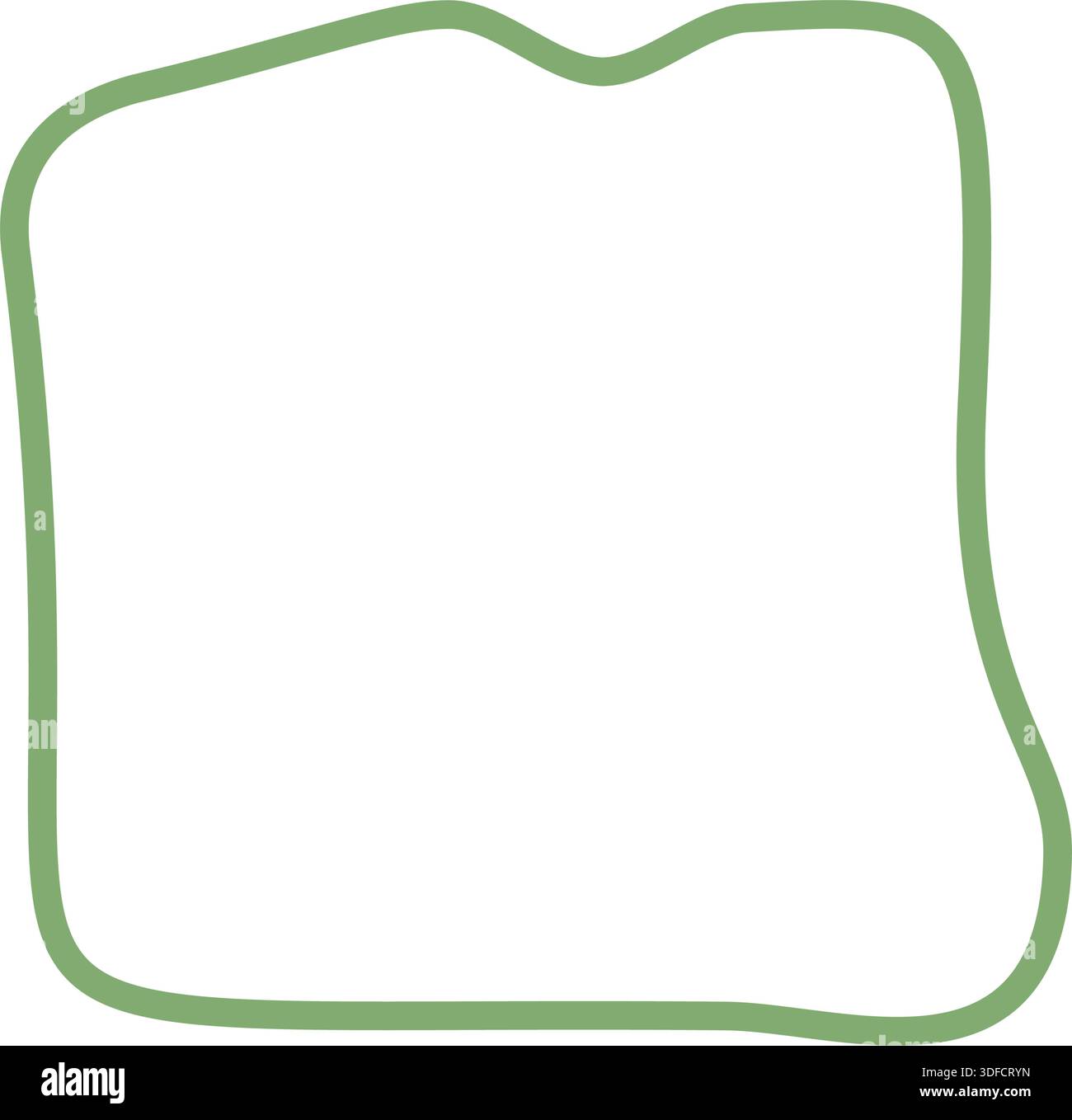Abstract green squiggle background hi-res stock photography and images ...