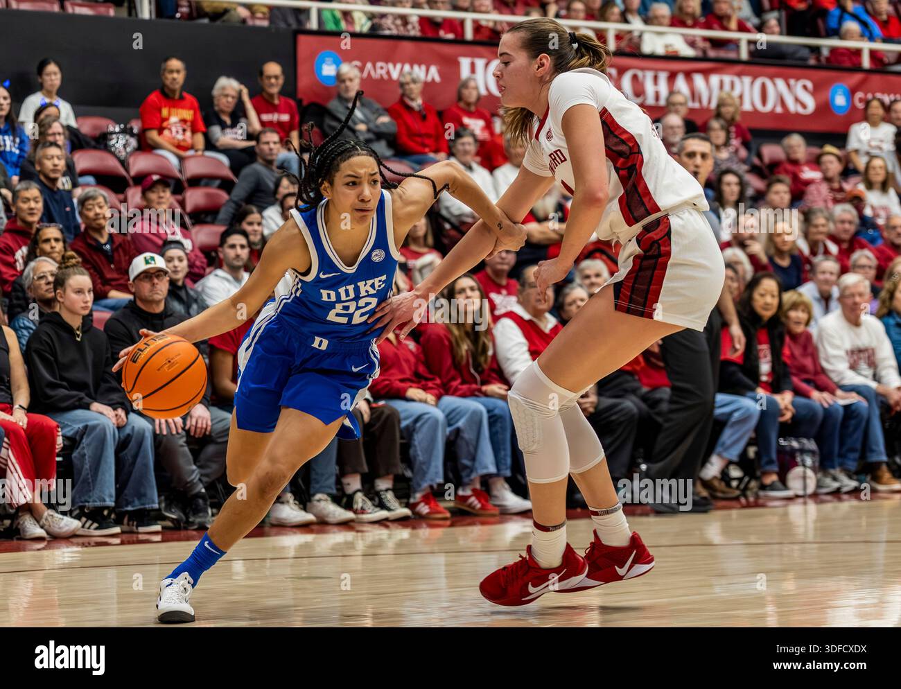 January 11 2026 Duke guard Taina Mair (22)drives to the basket the NCAA ...