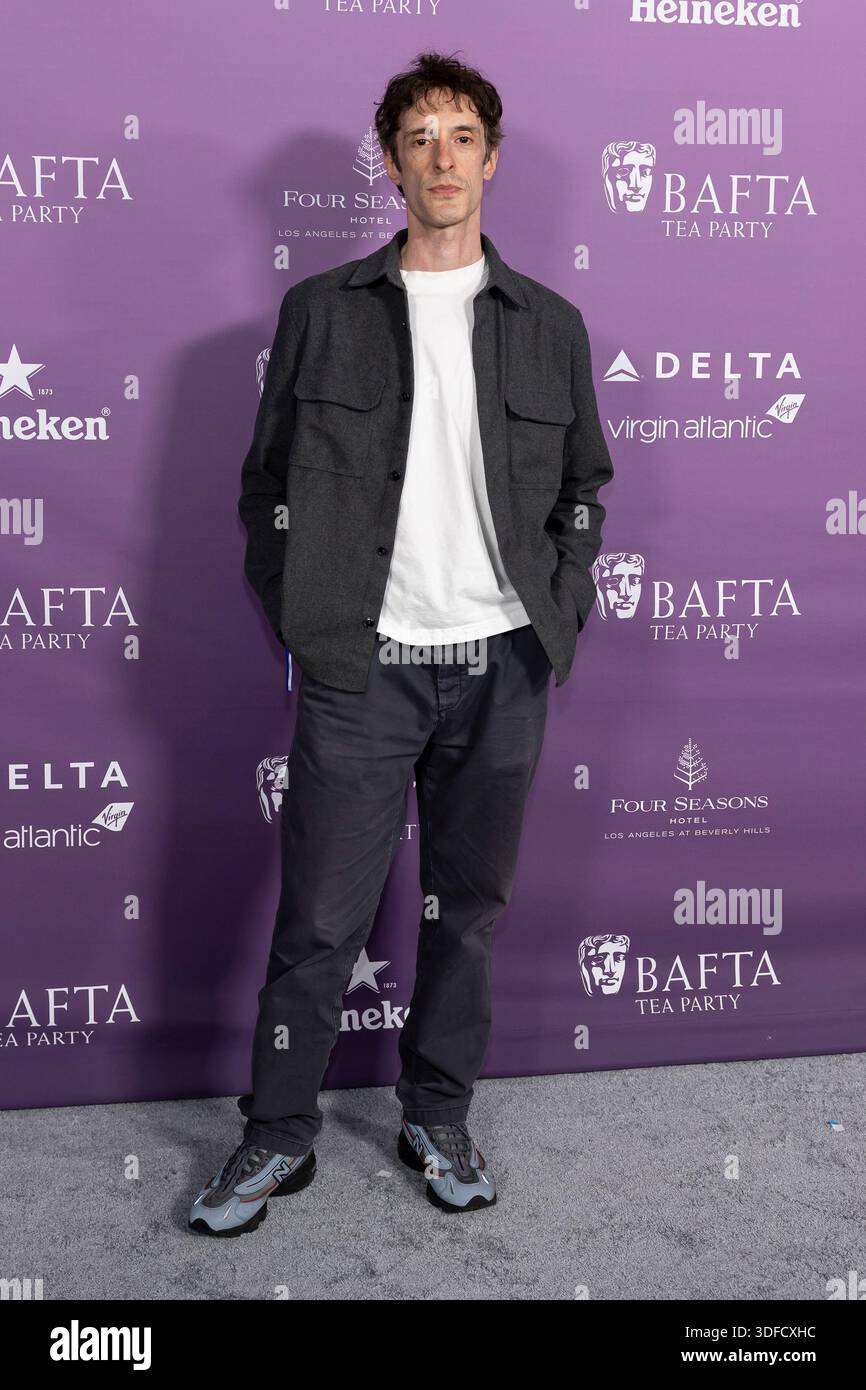 Will Janowitz attends the arrivals of the 2026 BAFTA Tea Party at The ...