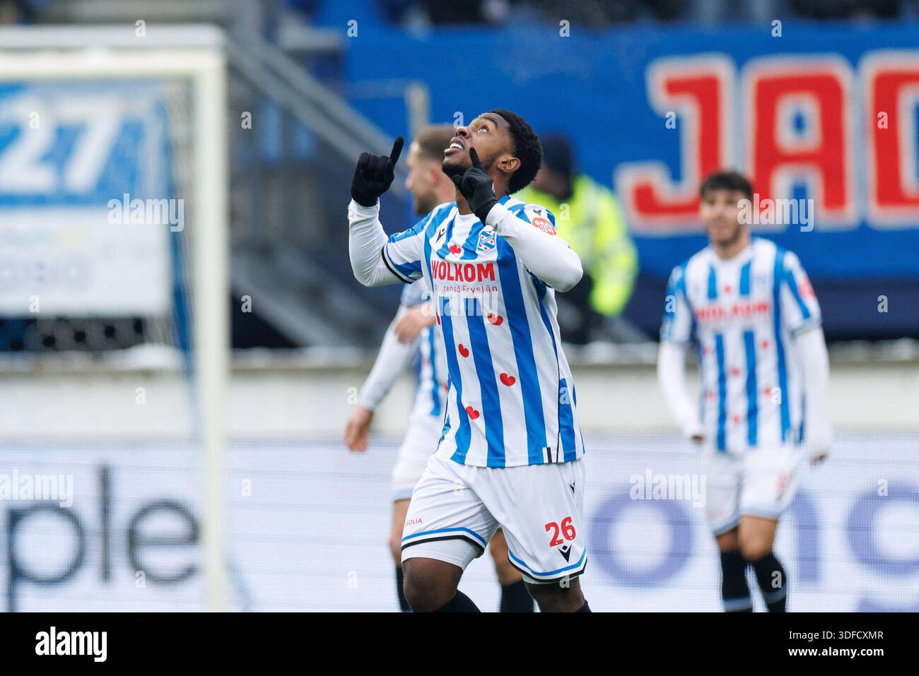 HEERENVEEN , 11-01-2026 , Abe Lenstra Stadium , season 2025 / 2026 ...