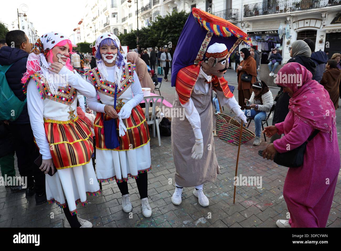Algerian Berbers celebrate the Berber New Year 2976 in Algiers, Algeria ...