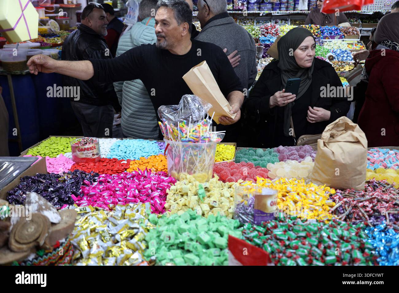 Preparations for the celebration of the Berber New Year 2976, in a ...