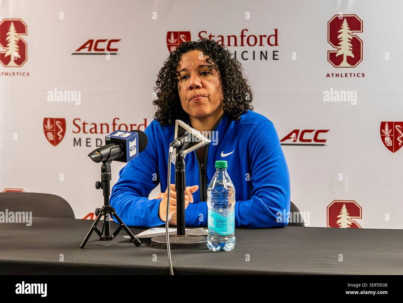 January 11 2026 Duke head coach Kara Lawson answering questions during ...