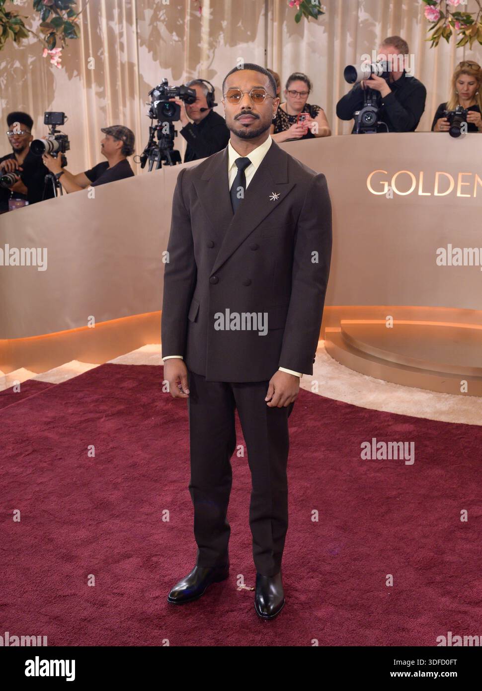 LOS ANGELES, USA. January 11, 2026: Michael B. Jordan at the 83rd ...