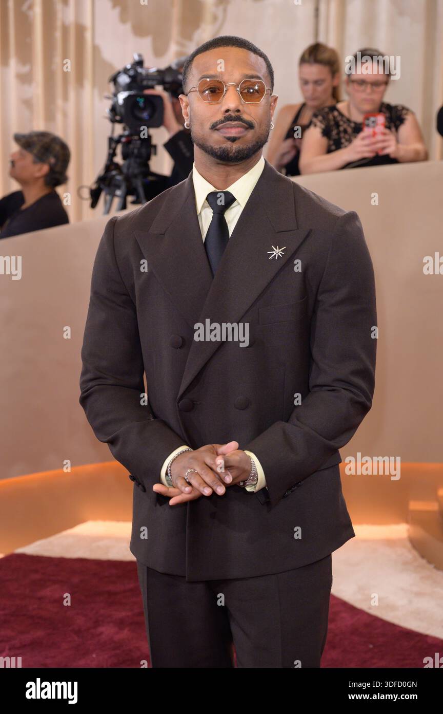 LOS ANGELES, USA. January 11, 2026: Michael B. Jordan at the 83rd ...