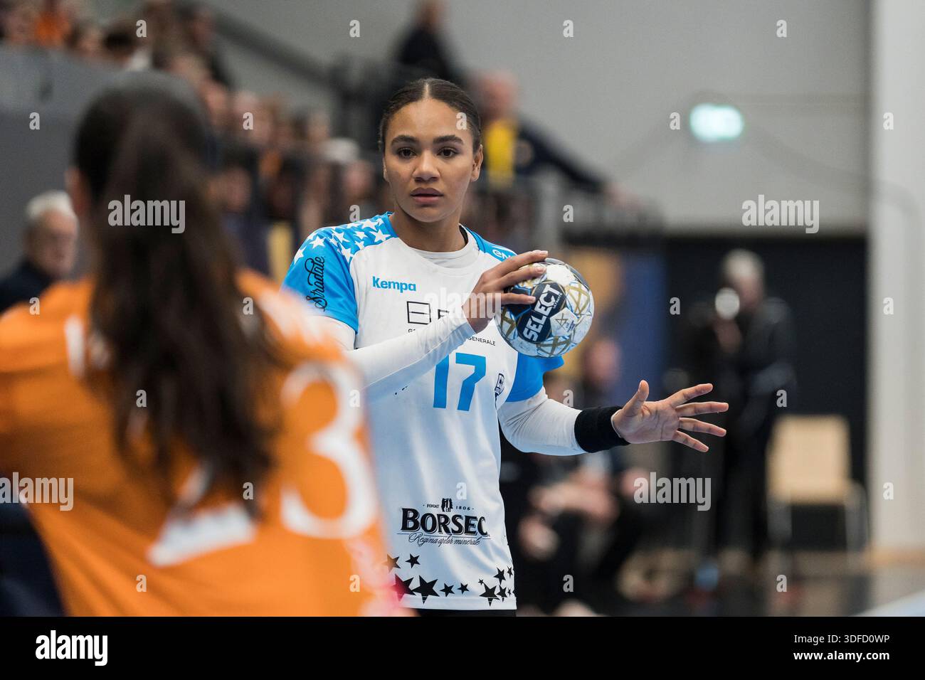 Odense, Denmark. 11th, January 2026. Elizabeth Omoregie (17) of CSM ...