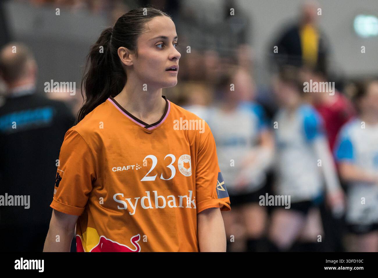 Odense, Denmark. 11th, January 2026. Elma Halilcevic (23) of Odense ...