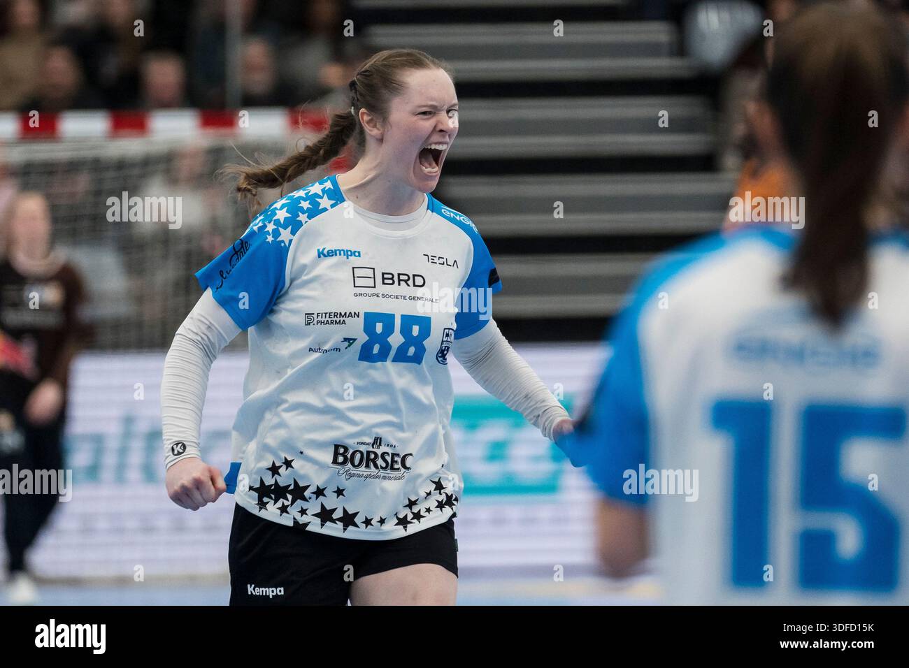 Odense, Denmark. 11th, January 2026. Anne Mette Hansen (88) of CSM ...
