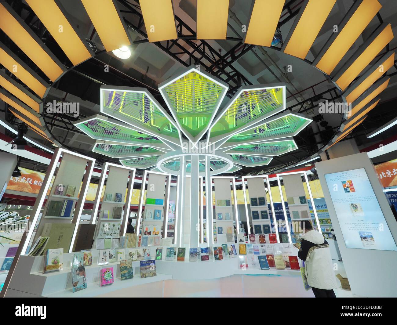 Visitors browse books at the Beijing Book Fair 2026 in Beijing, China ...