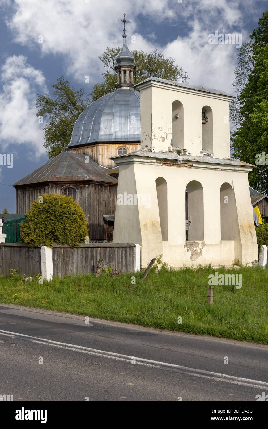 Kowalowka, Poland - April 29, 2025: 18th century wooden Orthodox church ...