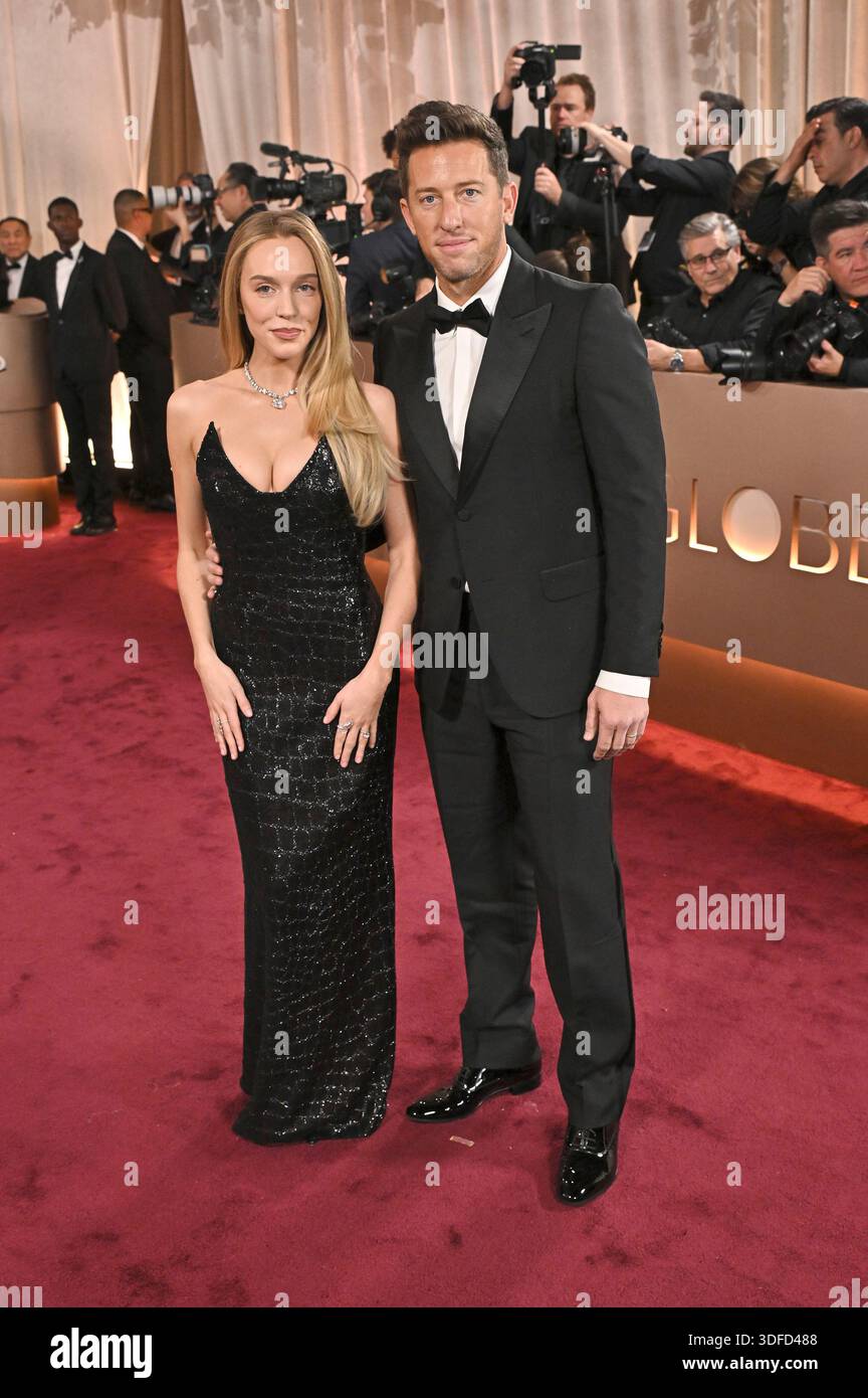 Matt Kaplan mit Ehefrau Alexandra Cooper bei der Verleihung der 83 ...