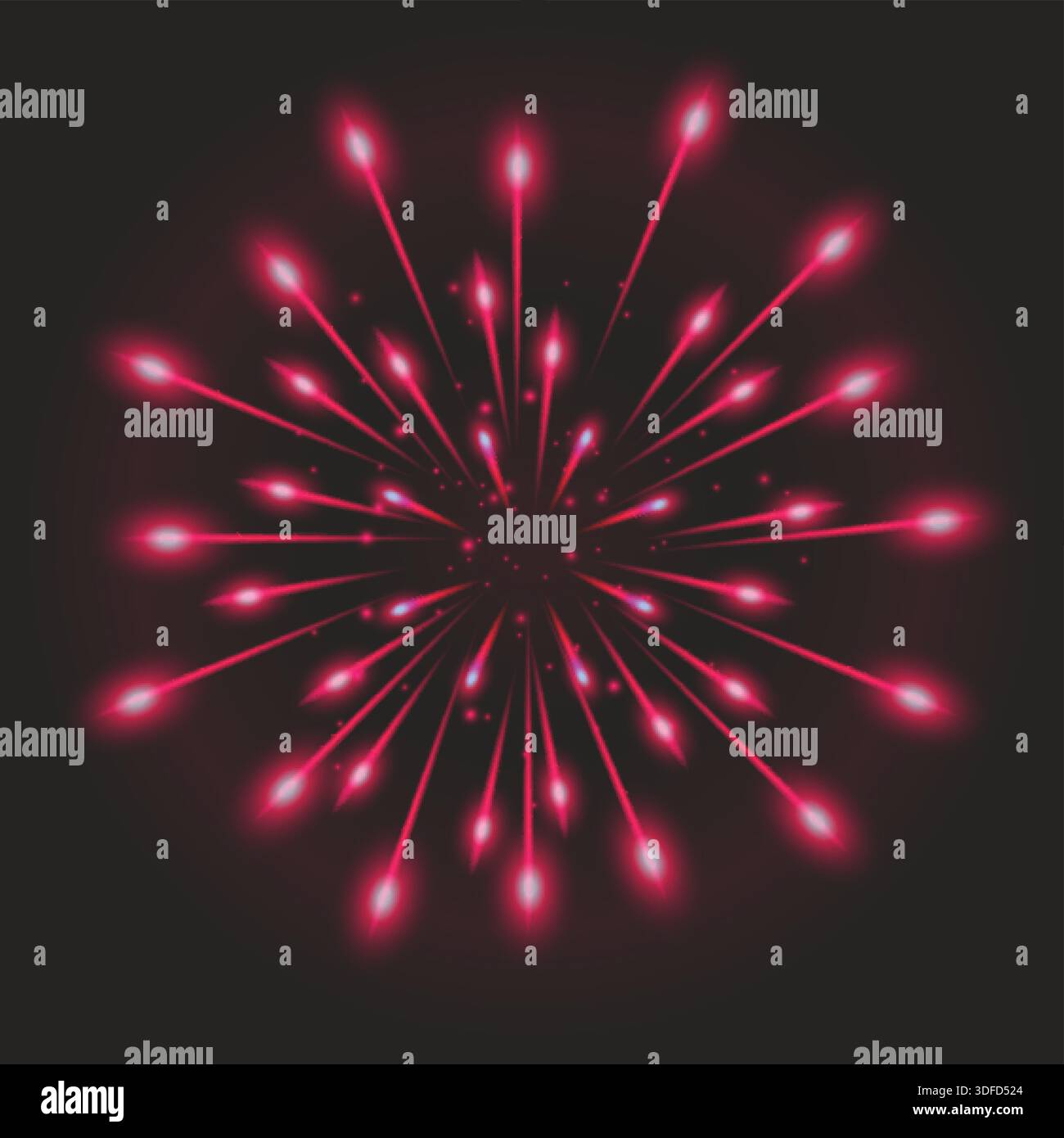 Firework explosion isolated on Stock Vector Images - Alamy
