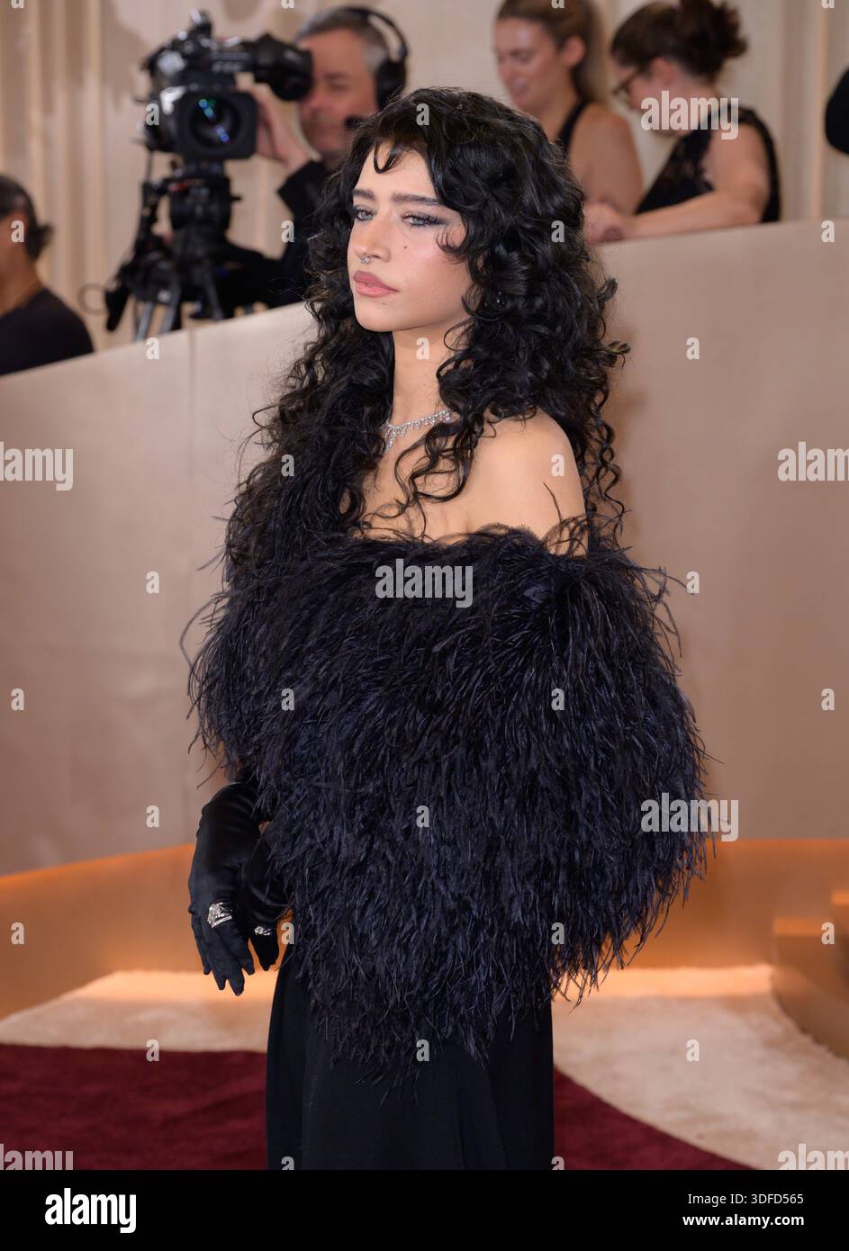 LOS ANGELES, USA. January 11, 2026: Odessa A'zion at the 83rd Golden ...