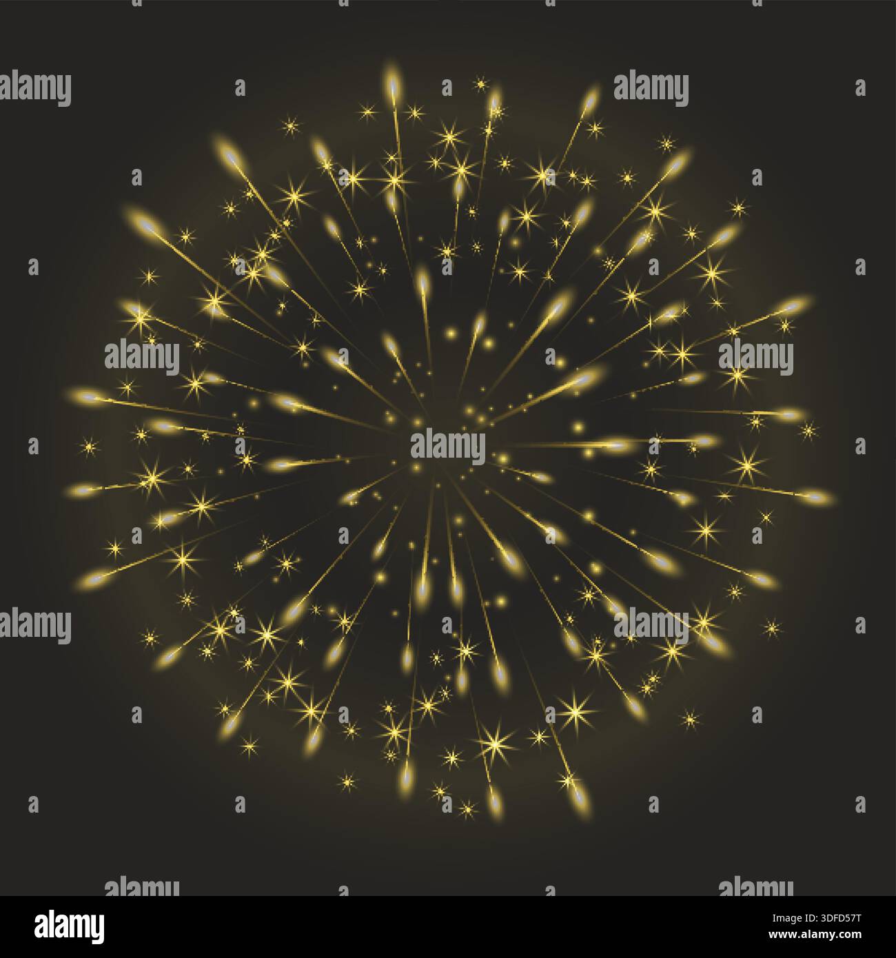 Firework explosion isolated on Stock Vector Images - Alamy