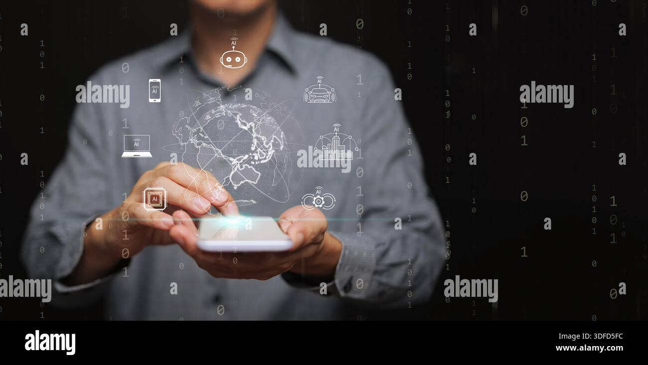 Artificial intelligence integration in mobile technology, smart ...