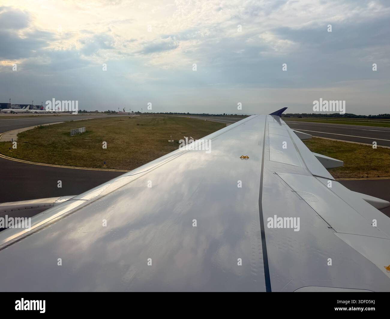 Turkish Airlines aircraft parked at modern airport terminal ...