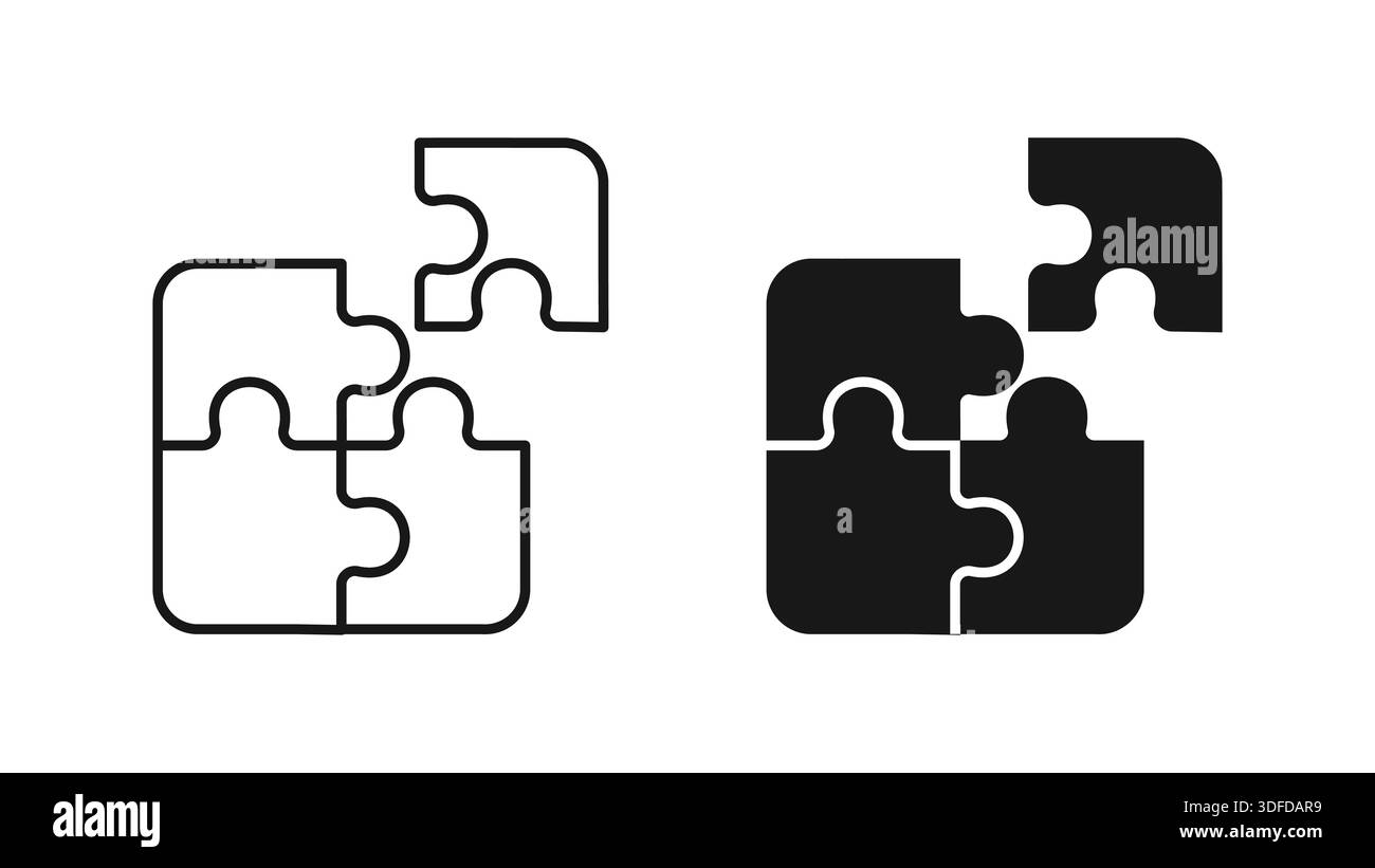 Geometric shapes and abstract forms in square Stock Vector Images - Alamy