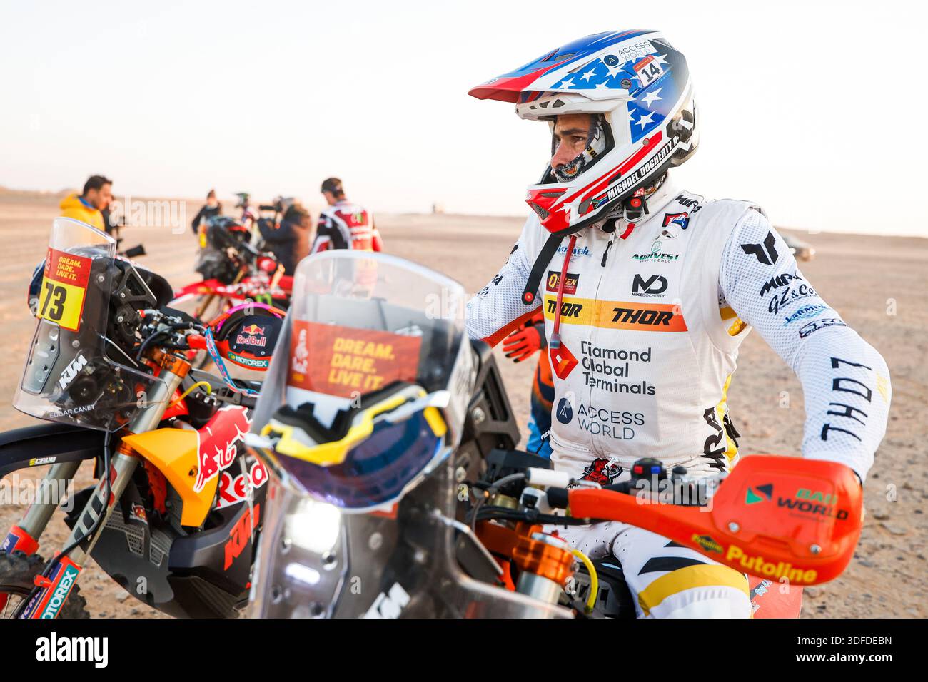 DOCHERTY Michael (rsa), BAS World KTM Team, KTM, Rallye 2, FIM W2RC ...