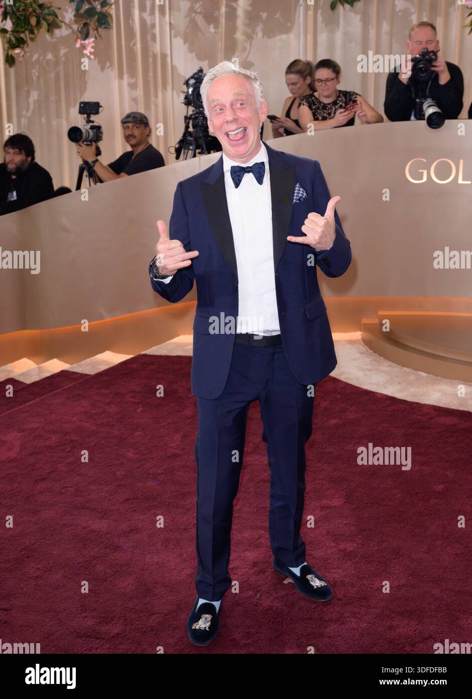 LOS ANGELES, USA. January 11, 2026: Mike White at the 83rd Golden Globe ...